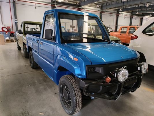LHD 50KM/H Electric Mini Pickup Truck Pure Battery Powered Long Range